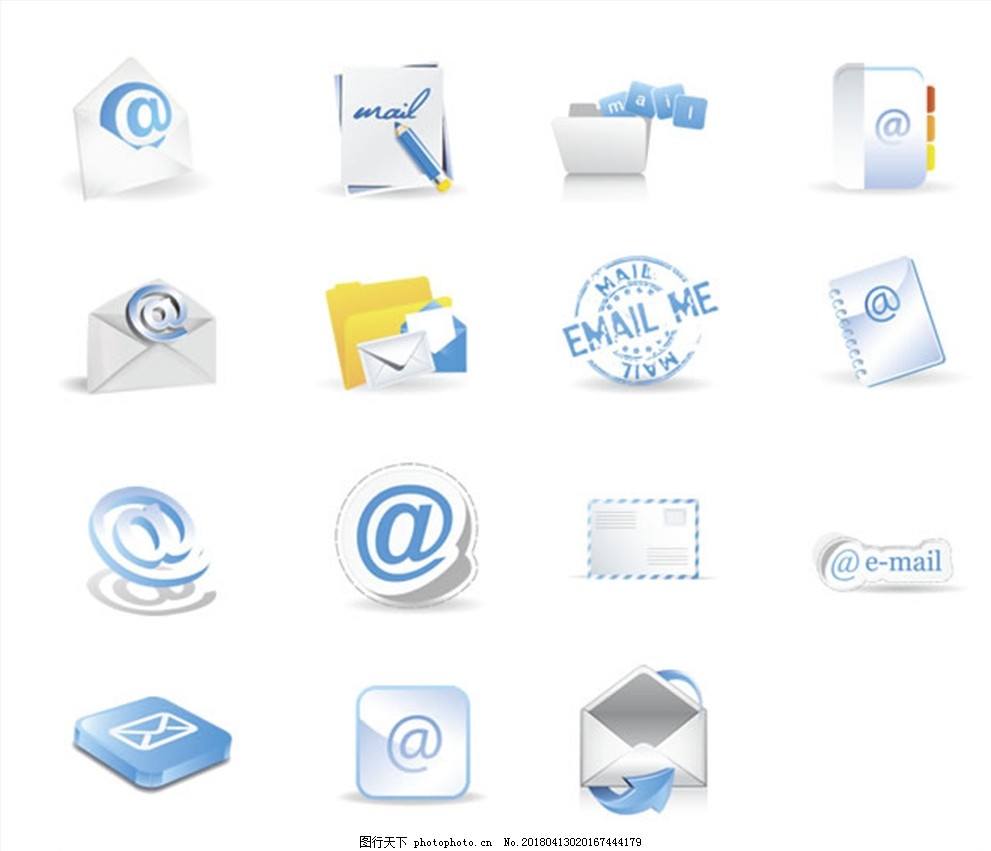 Email图标ICO格式图片_其他_LOGO标识-图行天下素材网