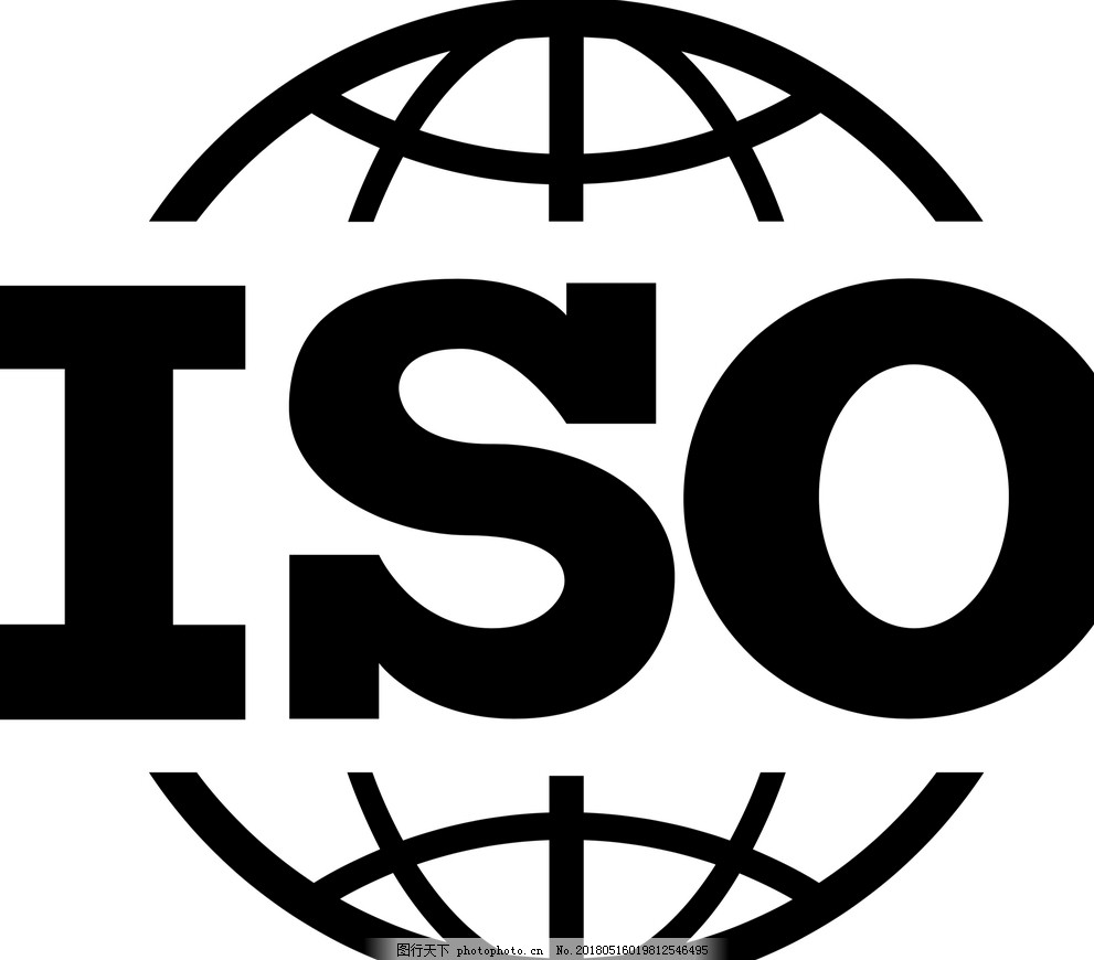 ISO质量认证矢量图图片_公共标识标志_标志图标_图行天下图库